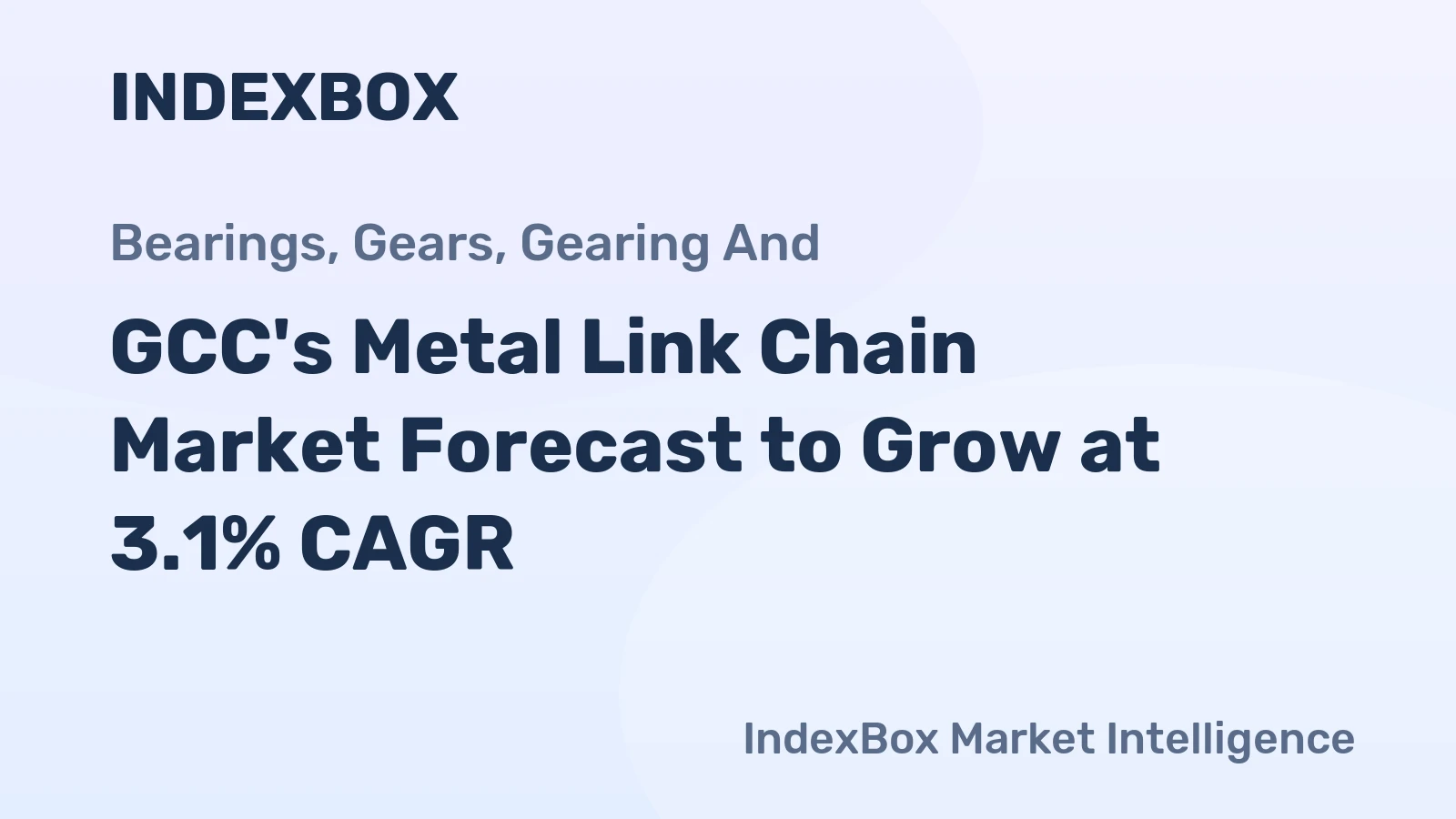 GCC's Metal Link Chain Market Forecast to Grow at 3.1% CAGR