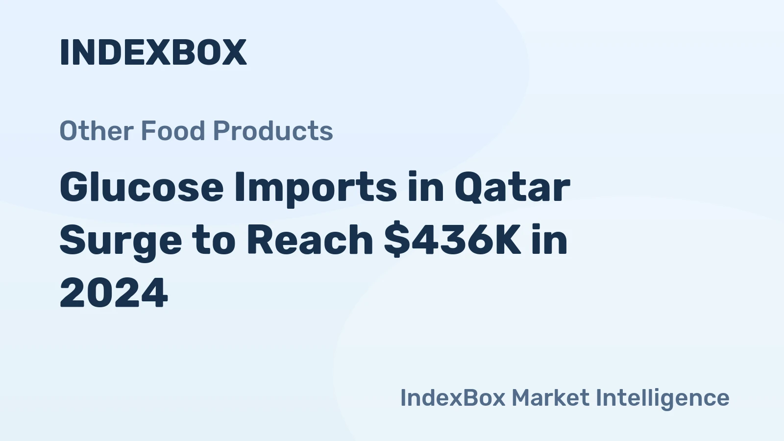 Glucose Imports in Qatar Surge to Reach $436K in 2024