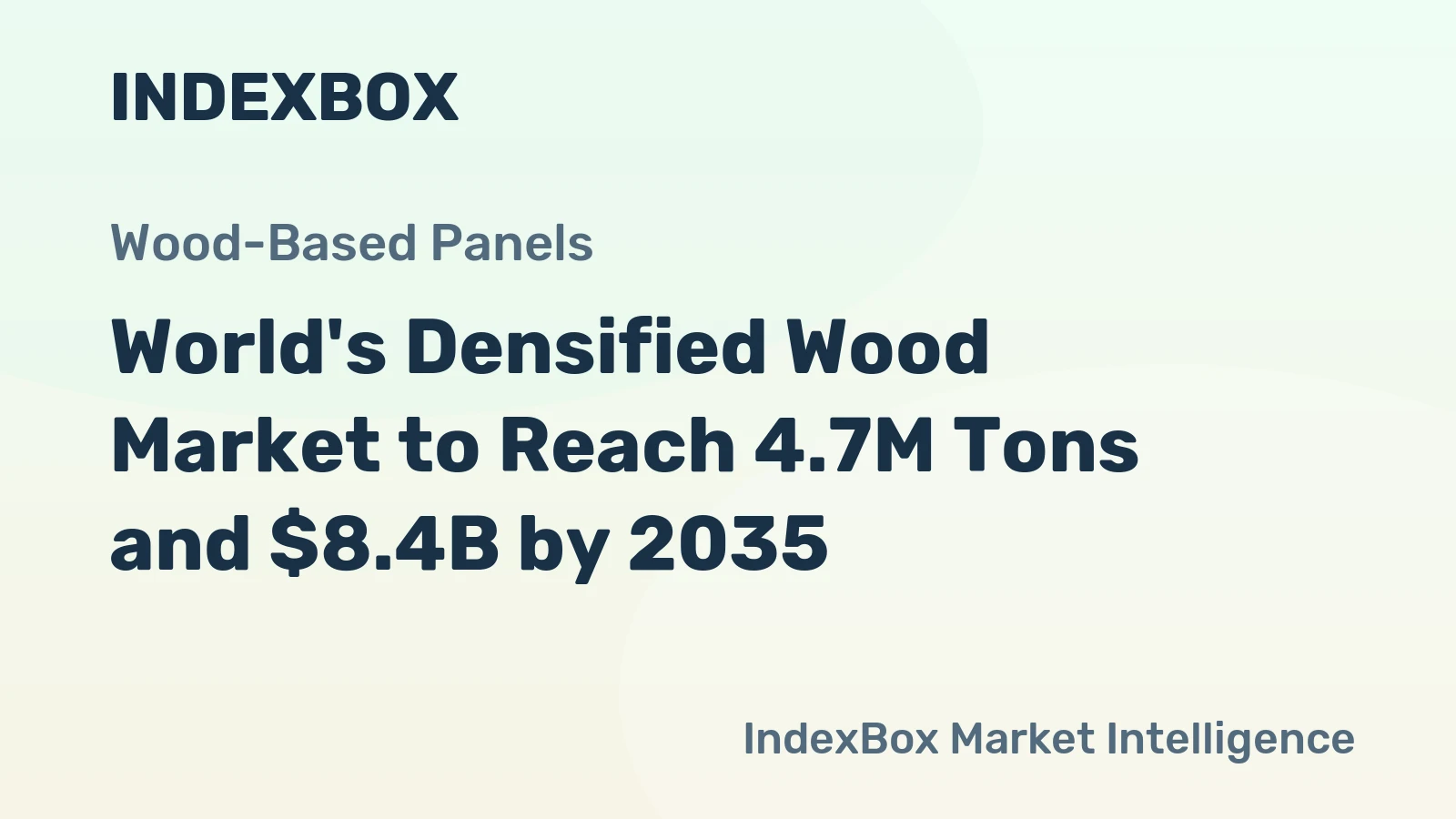 World's Densified Wood Market to Reach 4.7M Tons and $8.4B by 2035