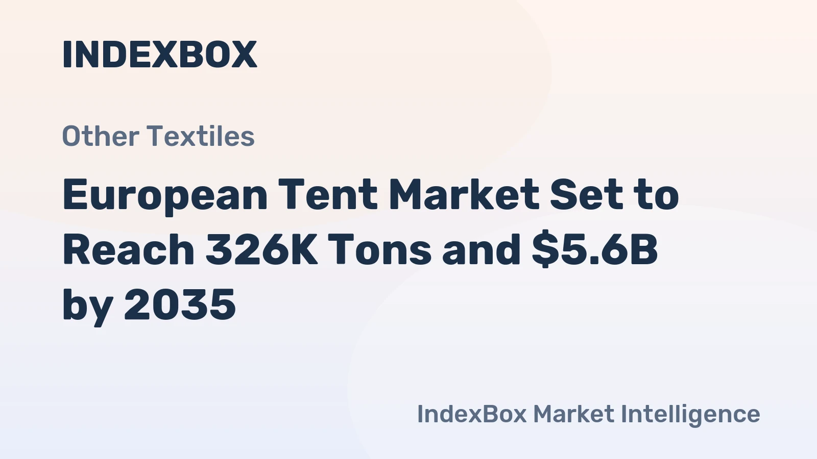 European Tent Market Set to Reach 326K Tons and $5.6B by 2035
