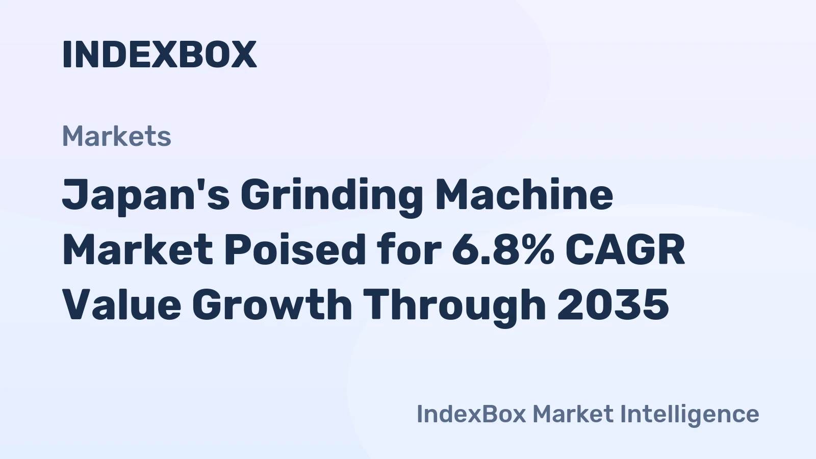 Japan's Grinding Machine Market Poised for 6.8% CAGR Value Growth Through 2035
