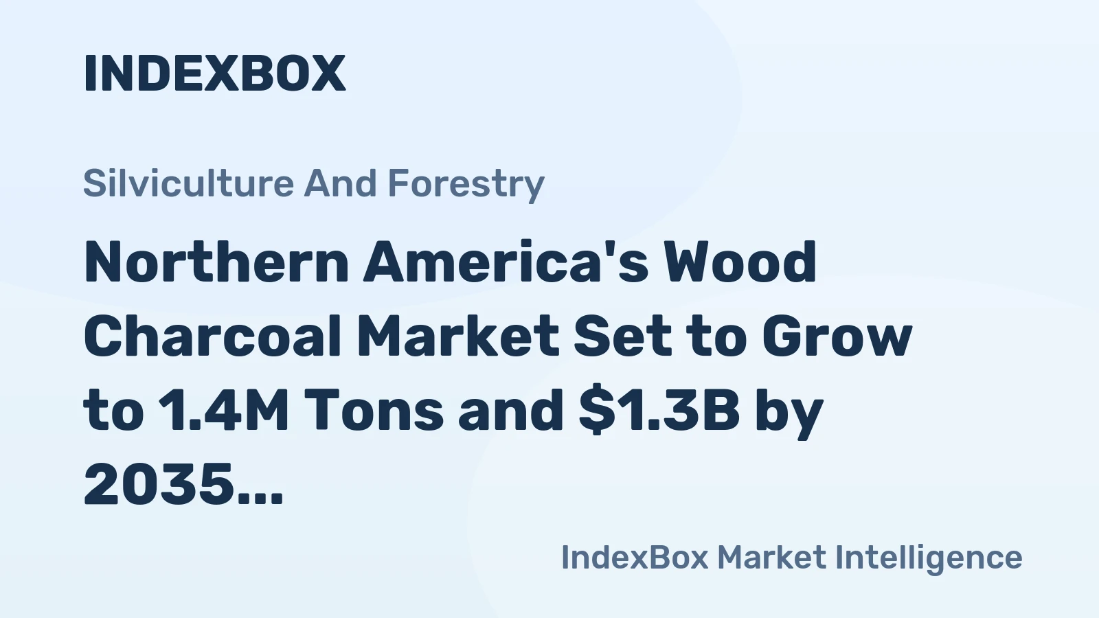 Northern America's Wood Charcoal Market Set to Grow to 1.4M Tons and $1.3B by 2035
