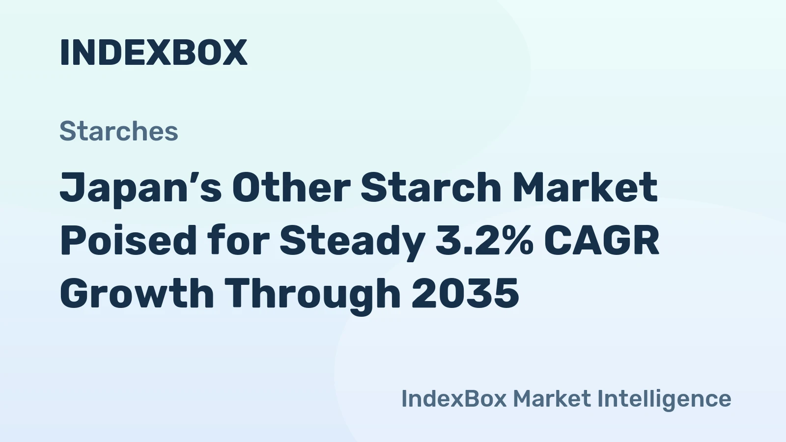 Japan’s Other Starch Market Poised for Steady 3.2% CAGR Growth Through 2035