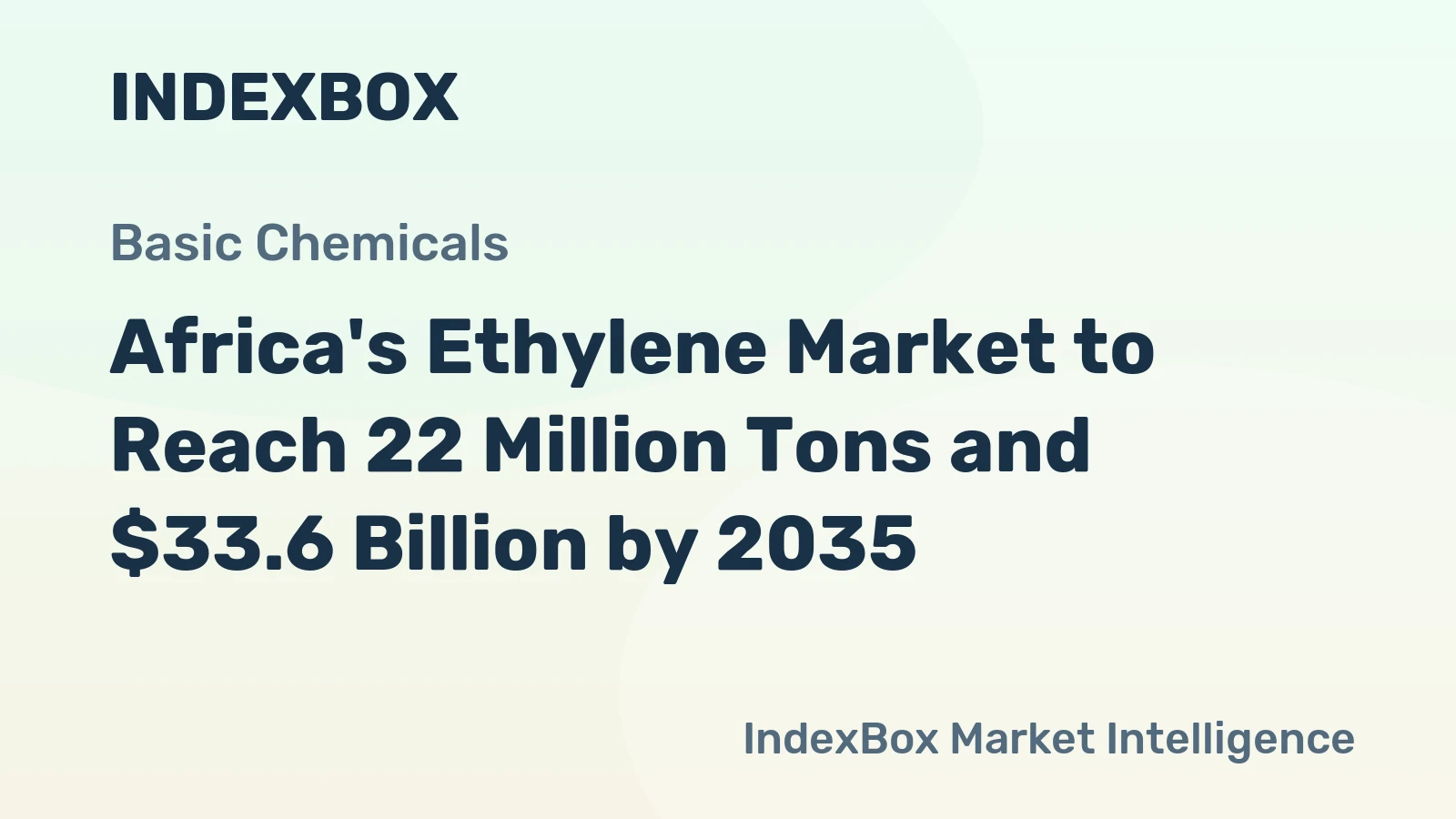 Africa's Ethylene Market to Reach 22 Million Tons and $33.6 Billion by 2035
