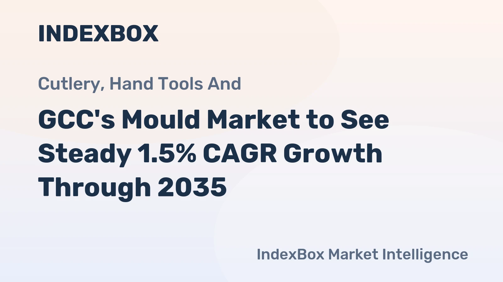 GCC's Mould Market to See Steady 1.5% CAGR Growth Through 2035