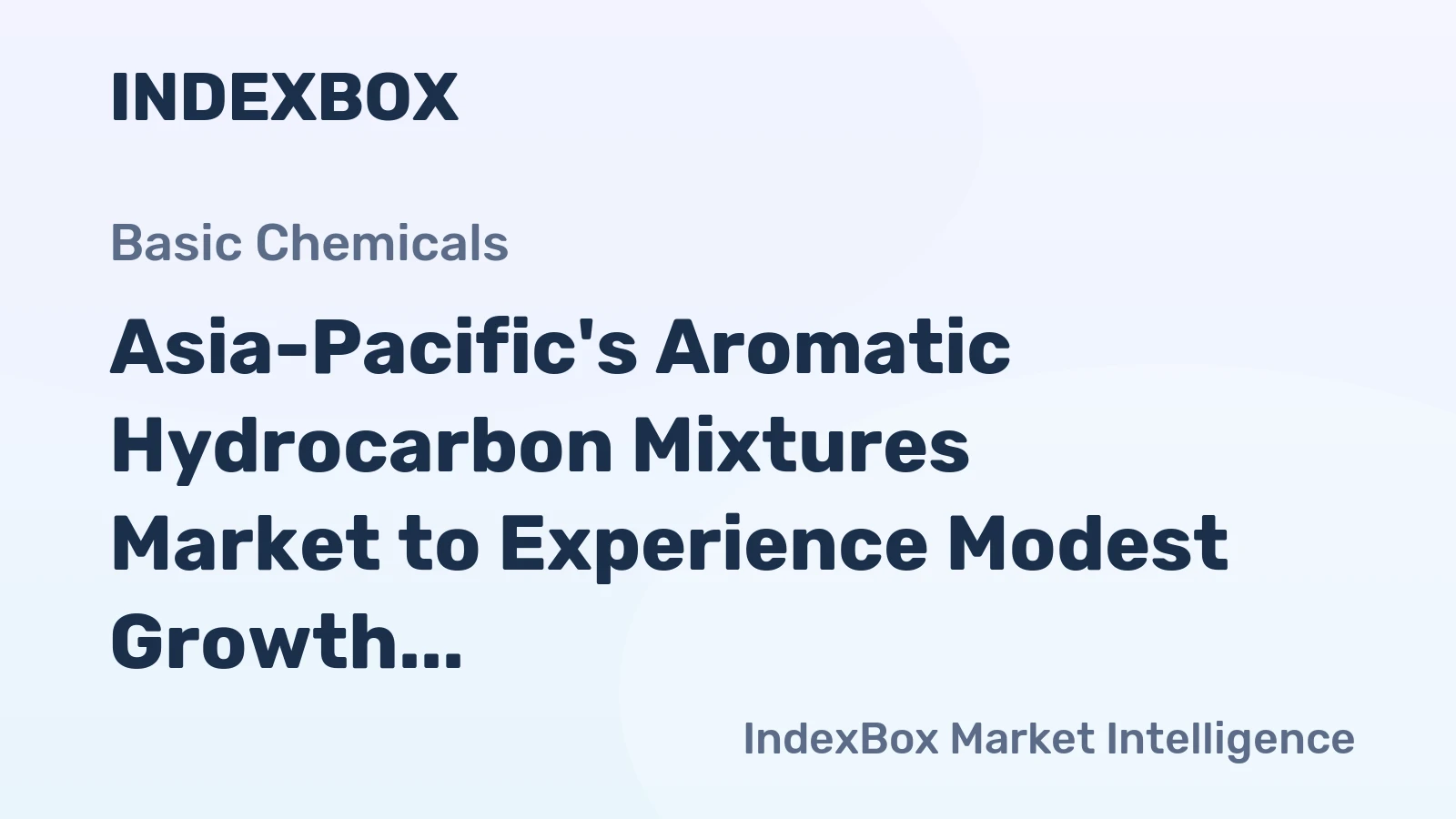 Asia-Pacific's Aromatic Hydrocarbon Mixtures Market to Experience Modest Growth with CAGR of 1.3% by 2035