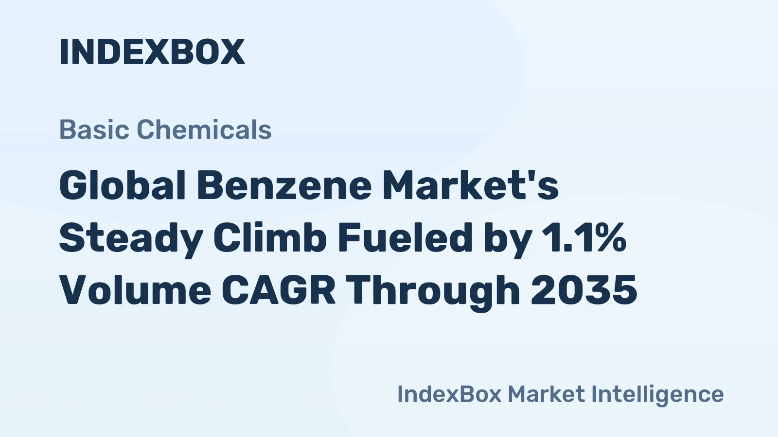 Global Benzene Market's Steady Climb Fueled by 1.1% Volume CAGR Through 2035