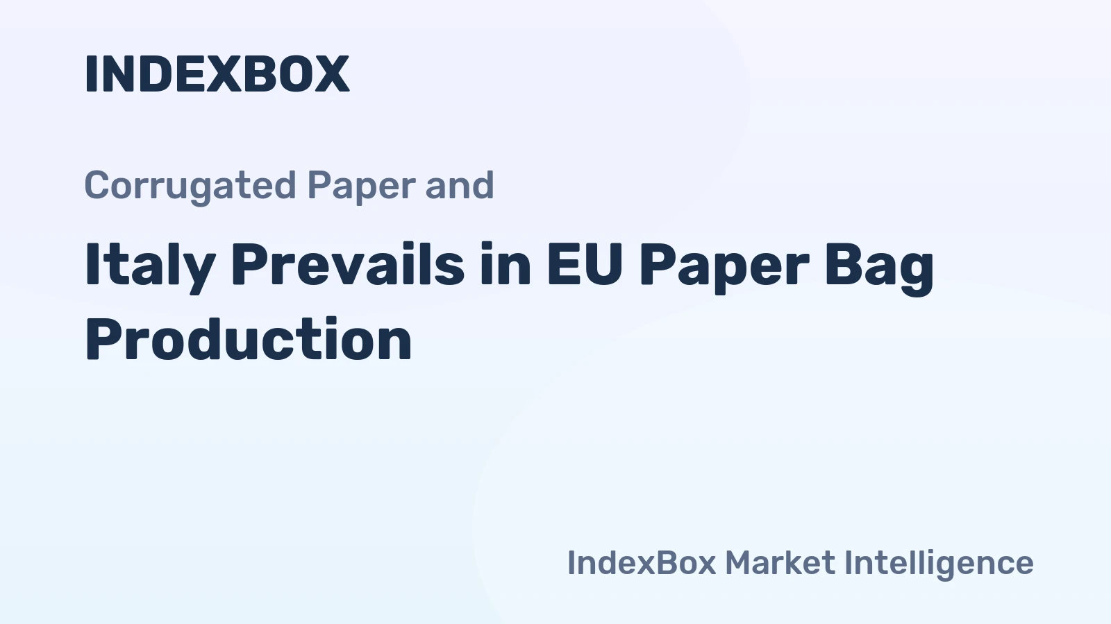 Italy Prevails in EU Paper Bag Production