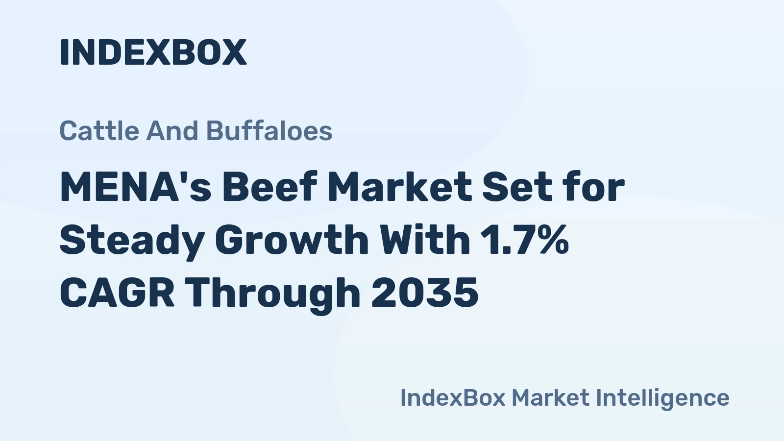 MENA's Beef Market Set for Steady Growth With 1.7% CAGR Through 2035