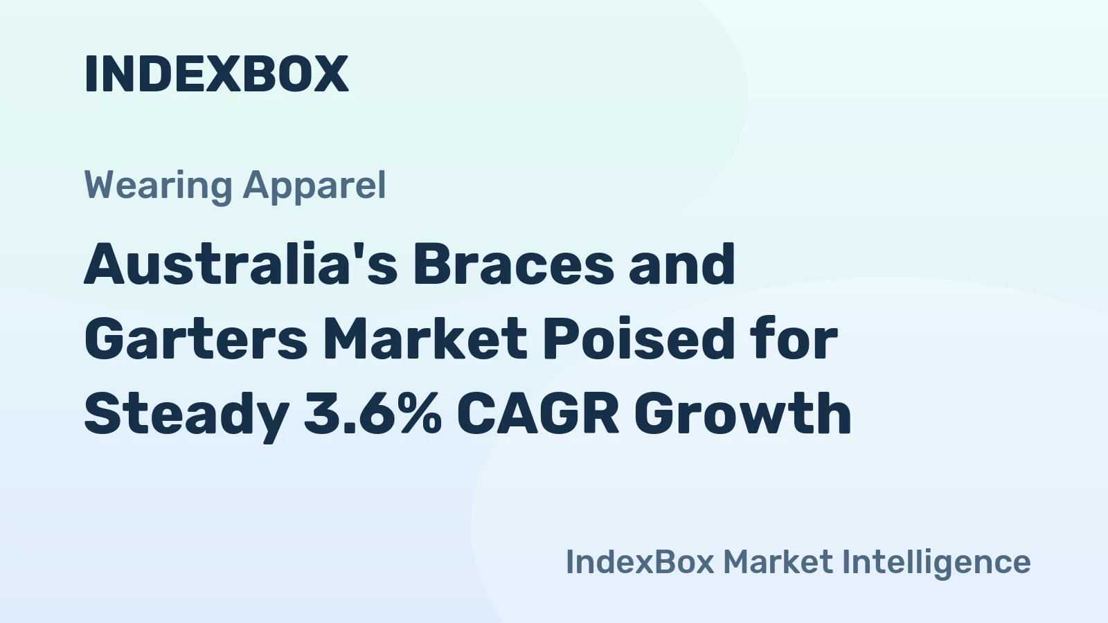 Australia's Braces and Garters Market Poised for Steady 3.6% CAGR Growth
