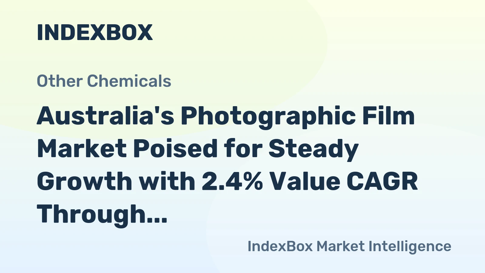 Australia's Photographic Film Market Poised for Steady Growth with 2.4% Value CAGR Through 2035