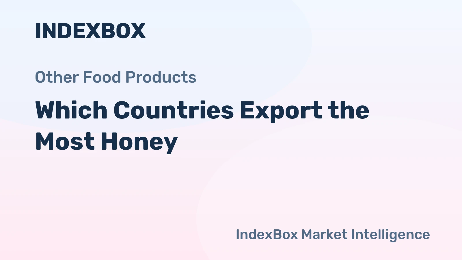Which Countries Export the Most Honey?