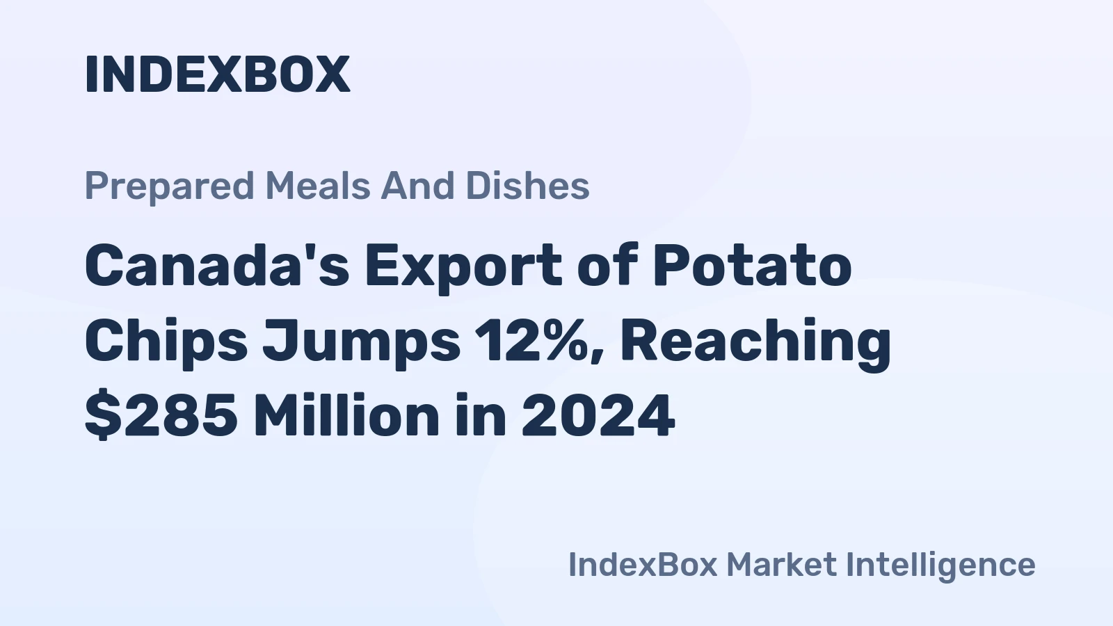 Canada's Export of Potato Chips Jumps 12%, Reaching $285 Million in 2024