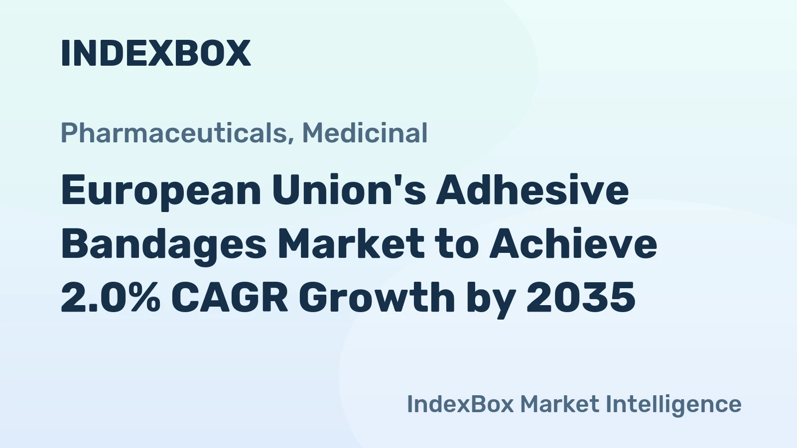European Union's Adhesive Bandages Market to Achieve 2.0% CAGR Growth by 2035
