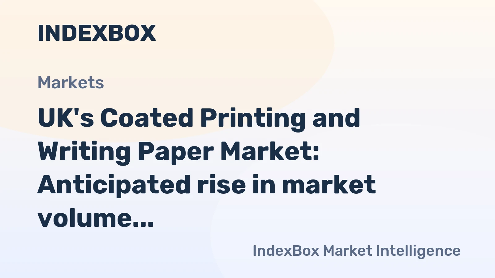 UK's Coated Printing and Writing Paper Market: Anticipated rise in market volume to 709K tons and market value to $775M by 2035