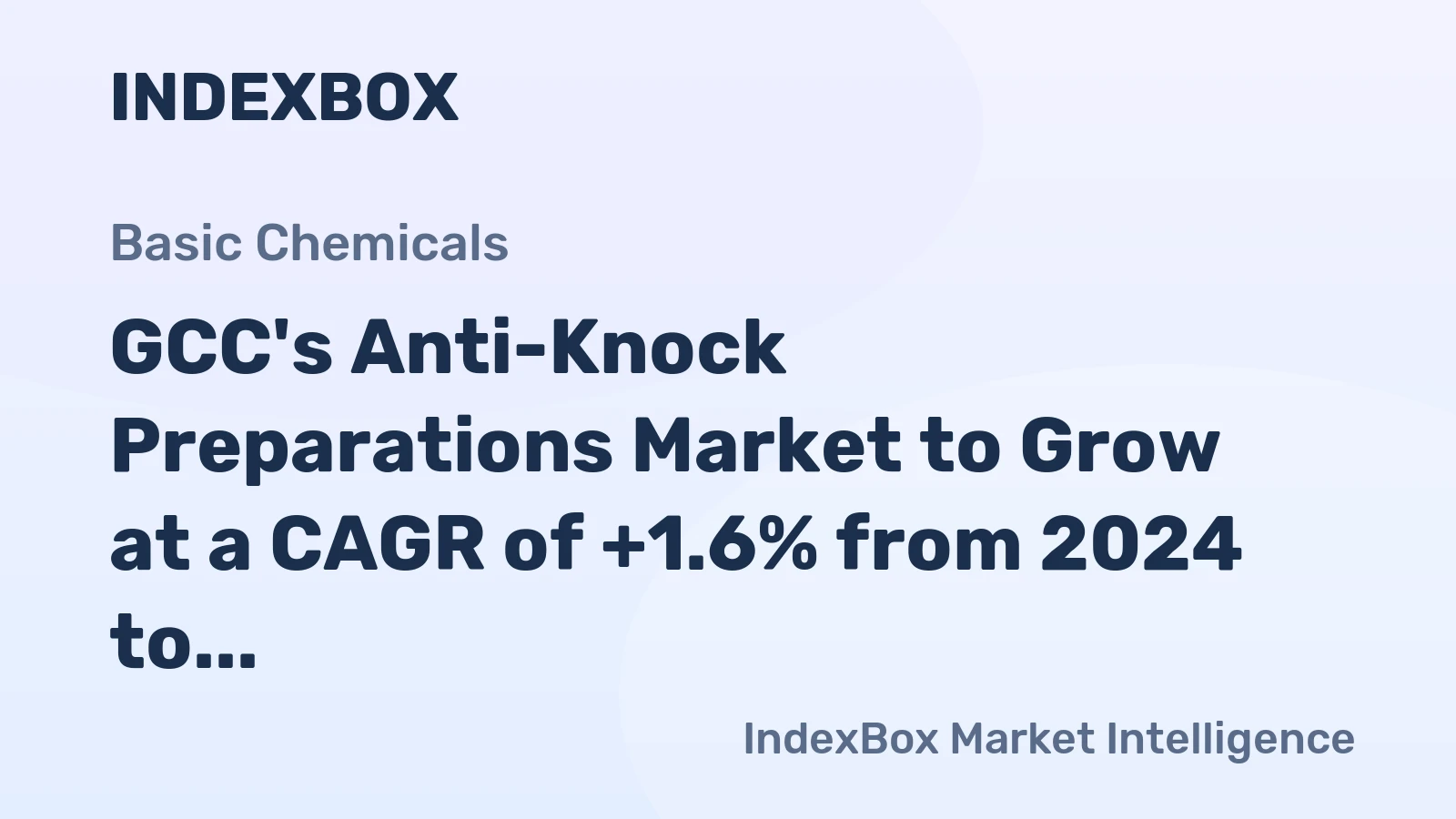 GCC's Anti-Knock Preparations Market to Grow at a CAGR of +1.6% from 2024 to 2035