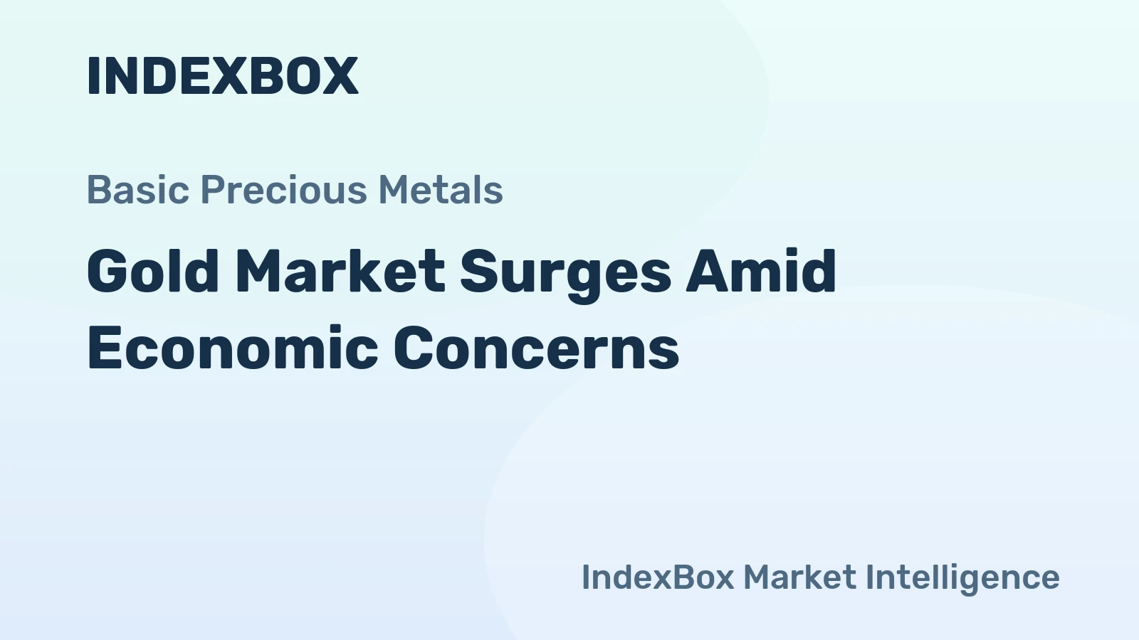 Gold Market Surges Amid Economic Concerns