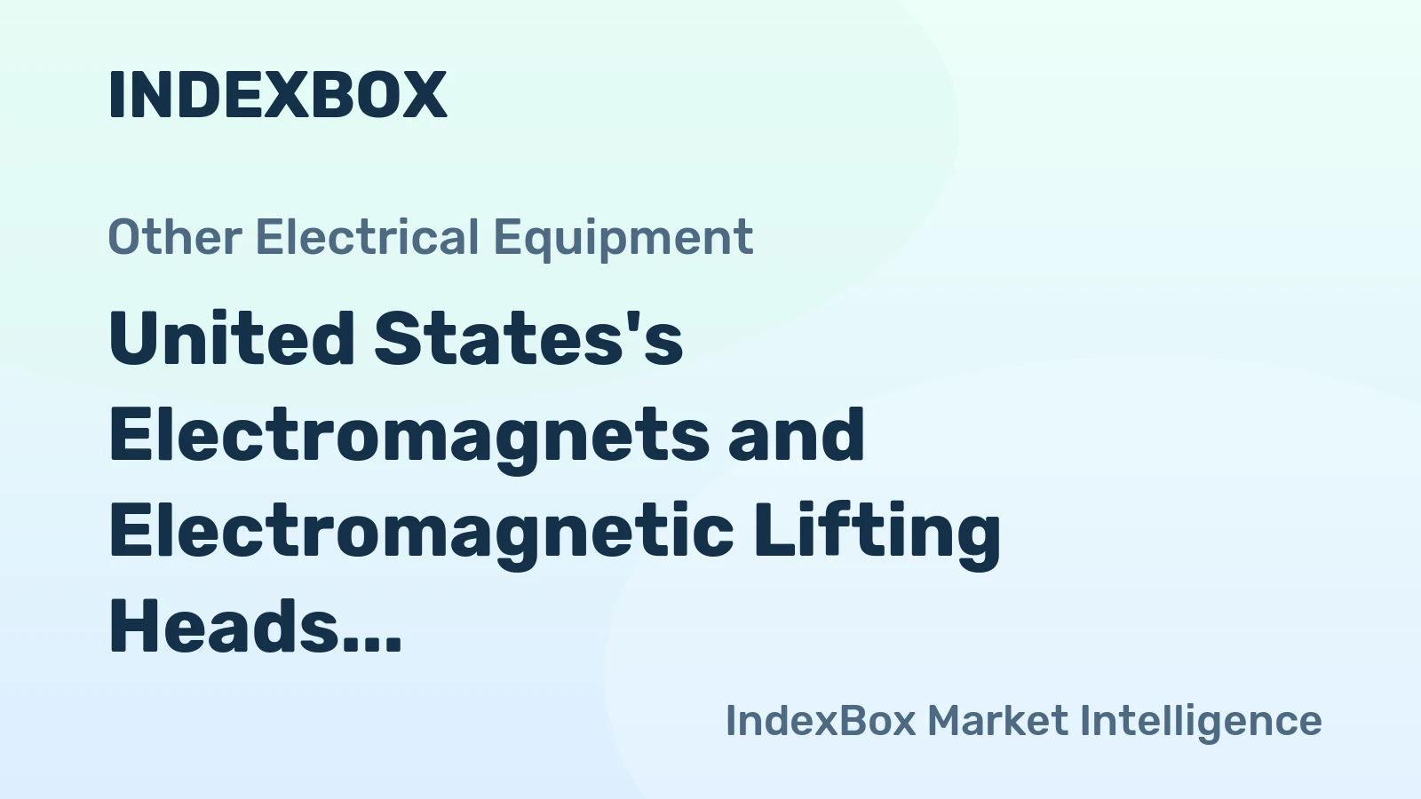 United States's Electromagnets and Electromagnetic Lifting Heads Market to Show Slight Growth with CAGR of +0.1%