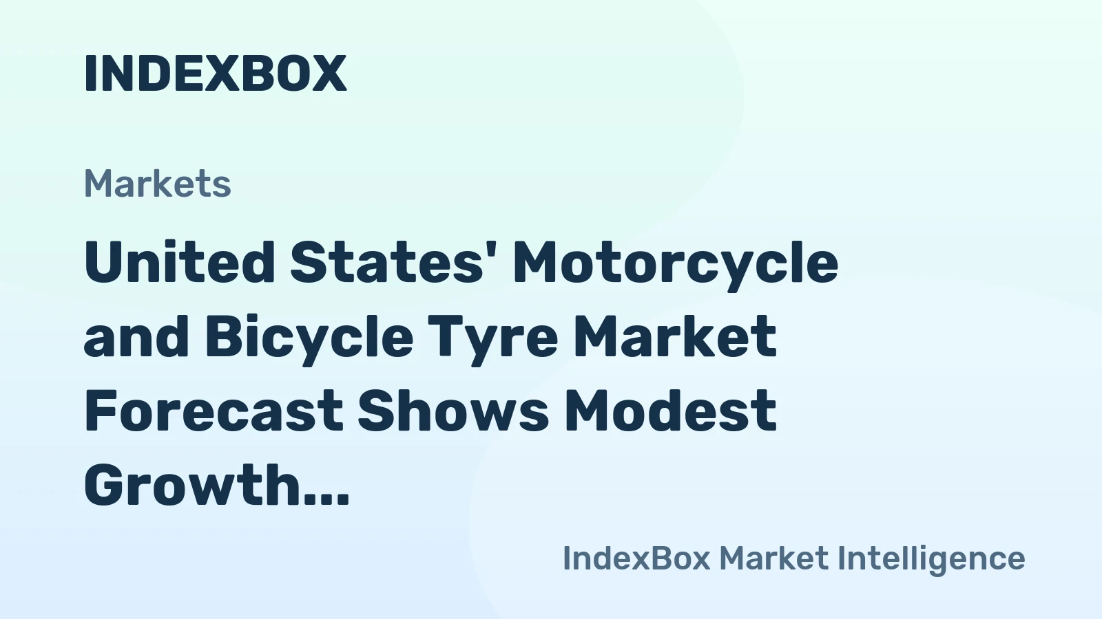 United States' Motorcycle and Bicycle Tyre Market Forecast Shows Modest Growth With +0.4% CAGR Through 2035