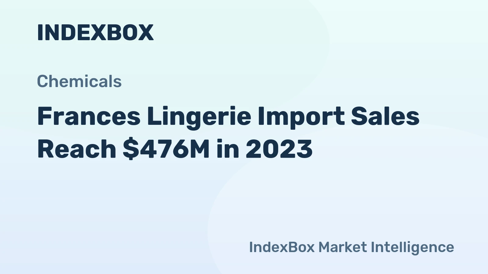 Frances Lingerie Import Sales Reach $476M in 2023