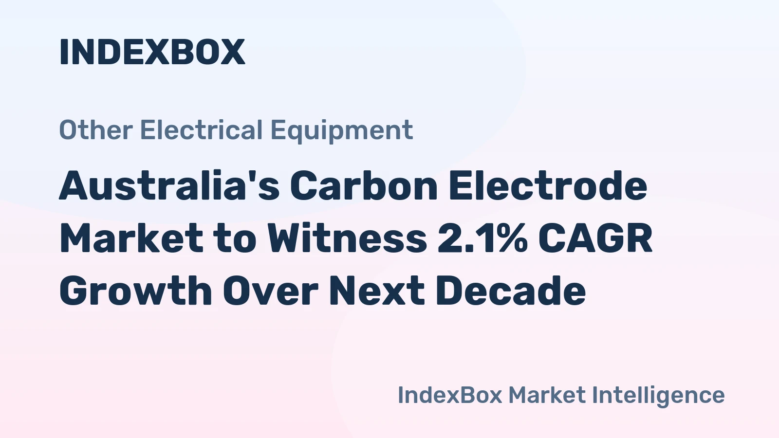 Australia's Carbon Electrode Market to Witness 2.1% CAGR Growth Over Next Decade