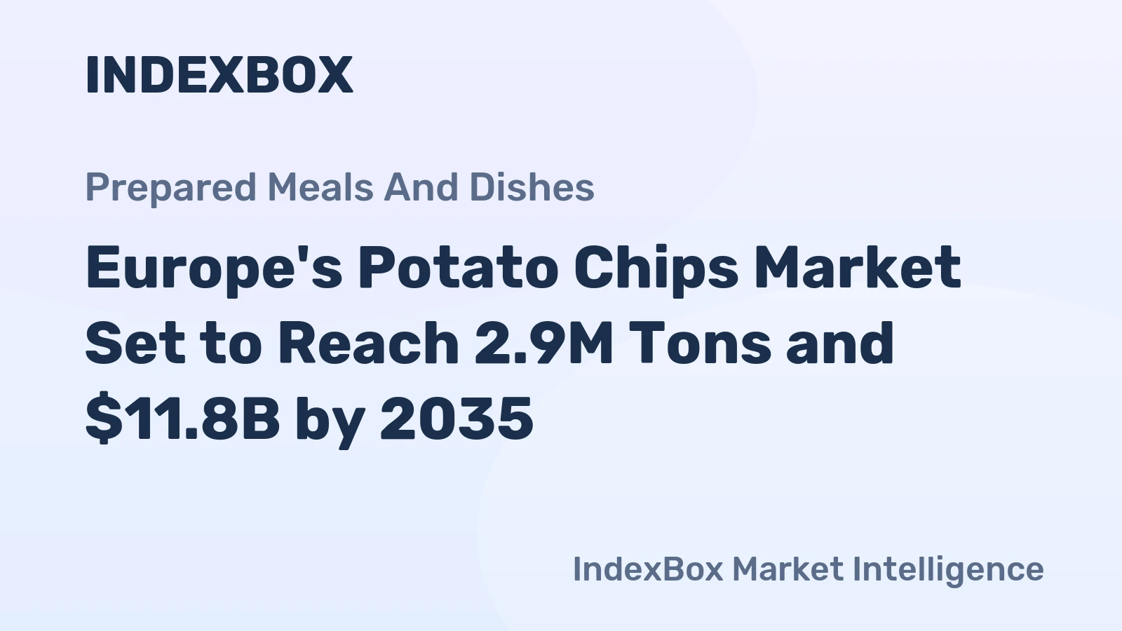 Europe's Potato Chips Market Set to Reach 2.9M Tons and $11.8B by 2035
