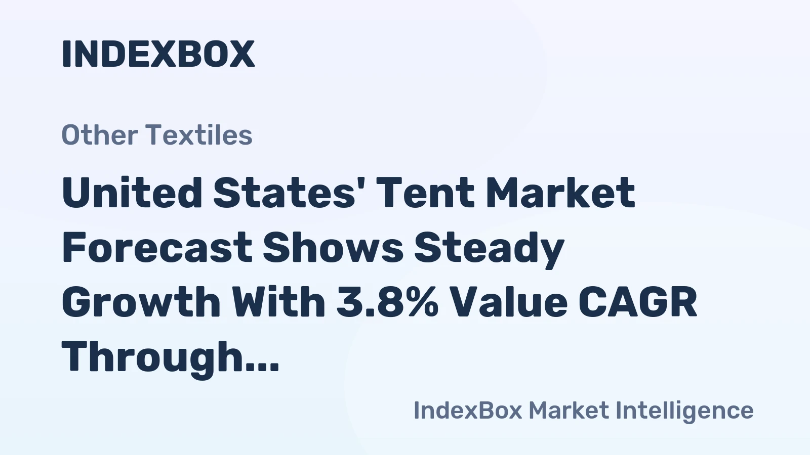United States' Tent Market Forecast Shows Steady Growth With 3.8% Value CAGR Through 2035