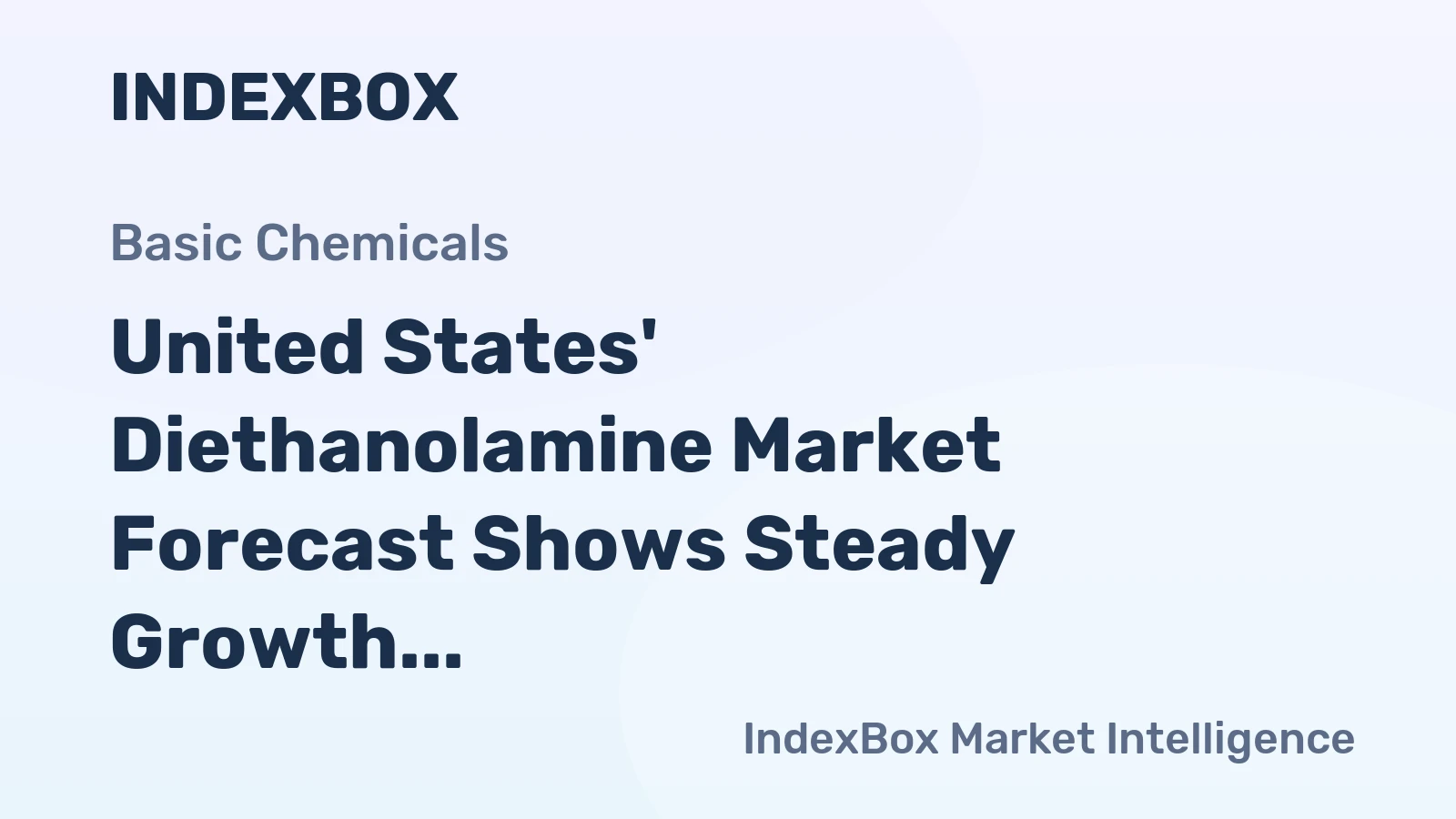 United States' Diethanolamine Market Forecast Shows Steady Growth with a +2.3% Value CAGR Through 2035