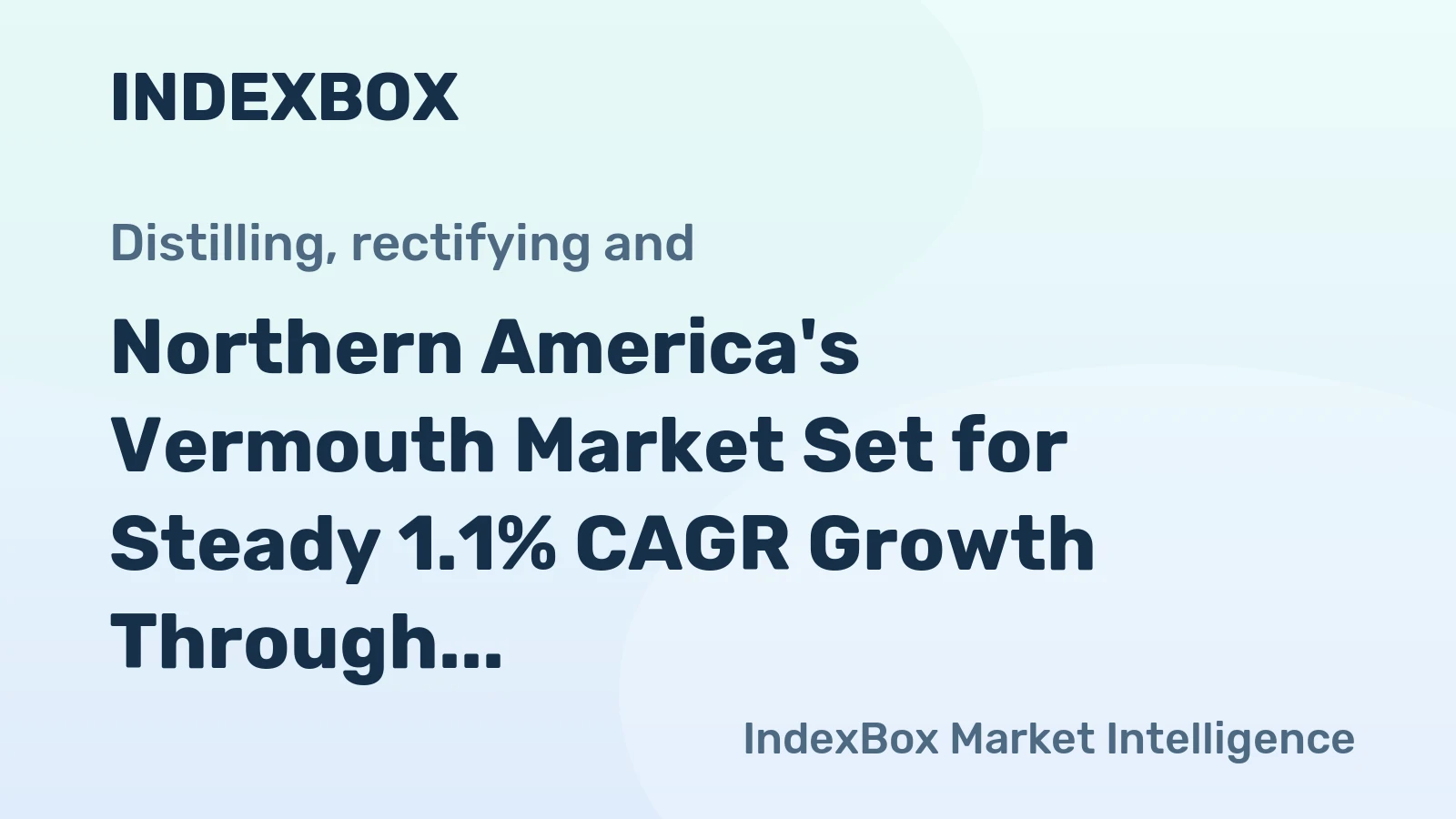 Northern America's Vermouth Market Set for Steady 1.1% CAGR Growth Through 2035