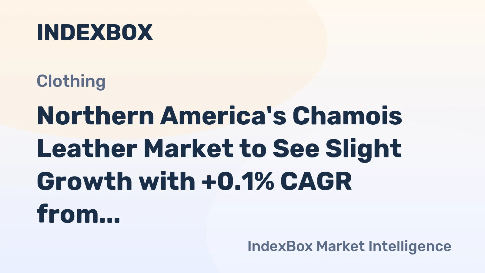 Northern America's Chamois Leather Market to See Slight Growth with +0.1% CAGR from 2024-2035