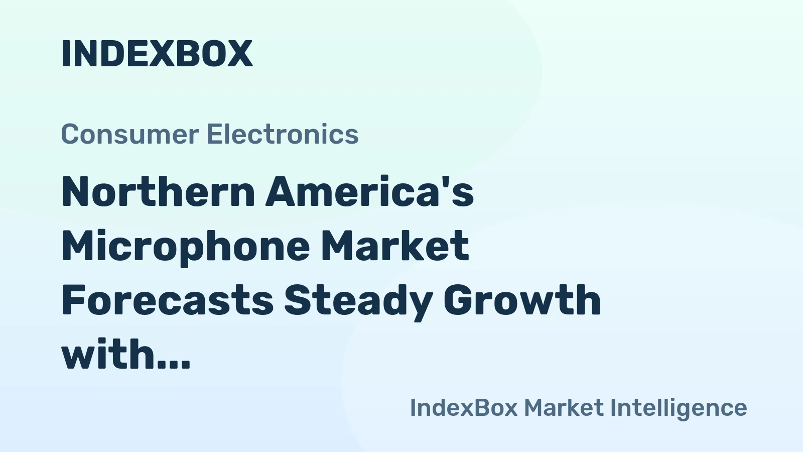 Northern America's Microphone Market Forecasts Steady Growth with 0.7% CAGR to 2035