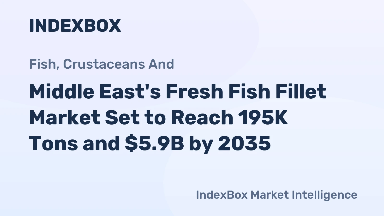 Middle East's Fresh Fish Fillet Market Set to Reach 195K Tons and $5.9B by 2035