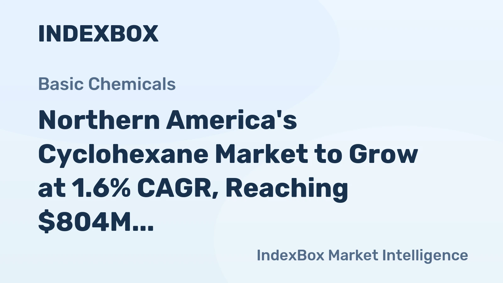 Northern America's Cyclohexane Market to Grow at 1.6% CAGR, Reaching $804M by 2035 on Steady Demand.