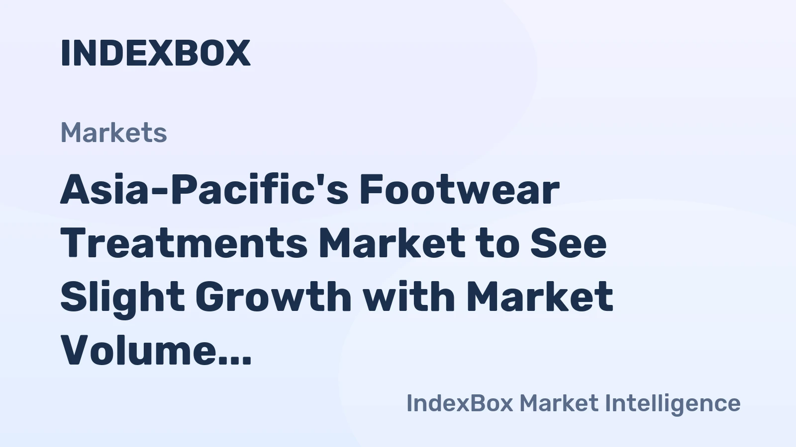 Asia-Pacific's Footwear Treatments Market to See Slight Growth with Market Volume Reaching 82K tons and Market Value Reaching $491M by 2035