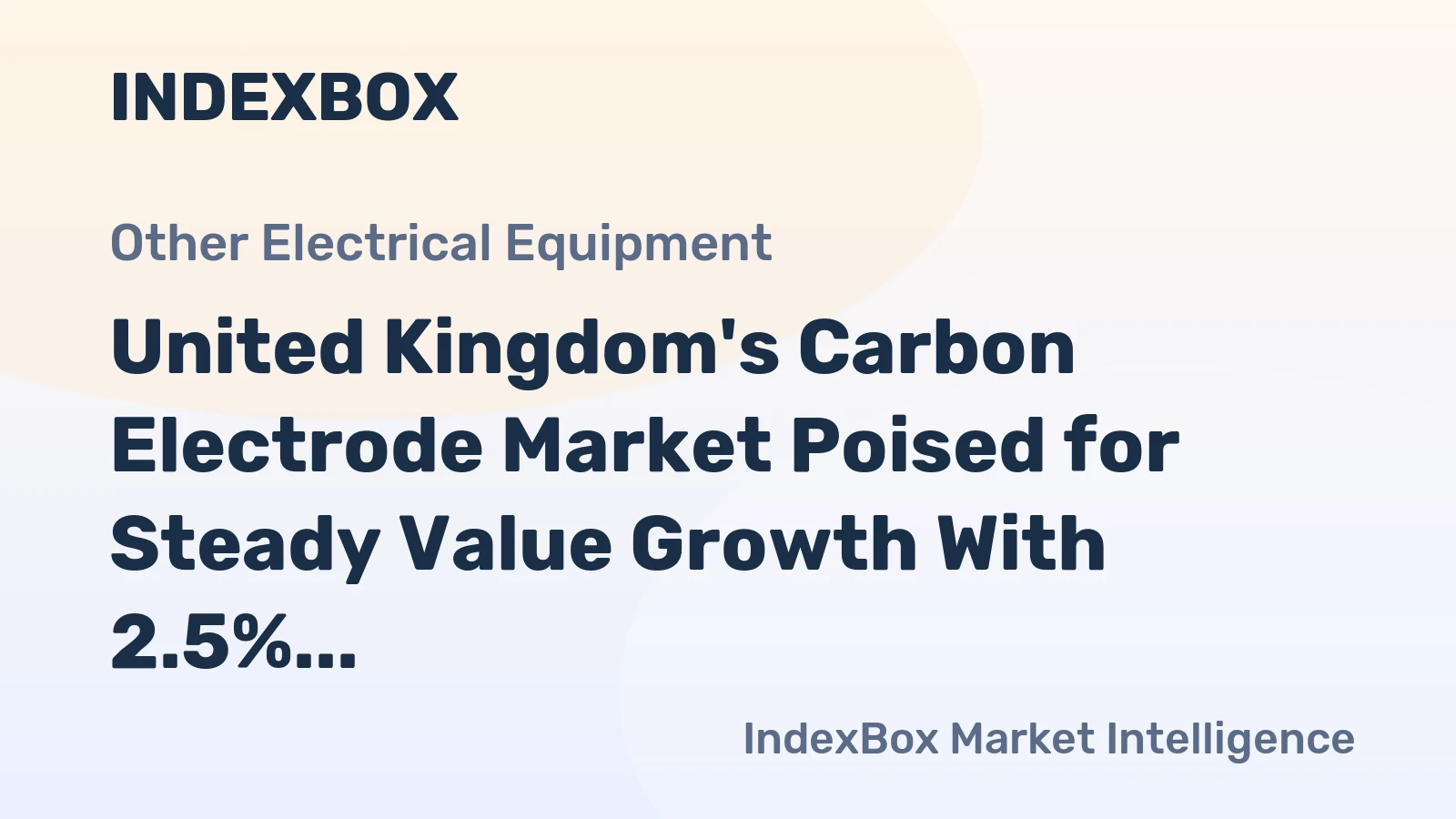United Kingdom's Carbon Electrode Market Poised for Steady Value Growth With 2.5% CAGR Through 2035