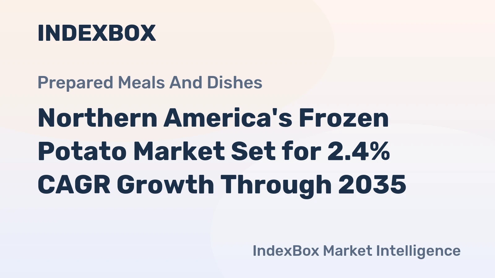 Northern America's Frozen Potato Market Set for 2.4% CAGR Growth Through 2035