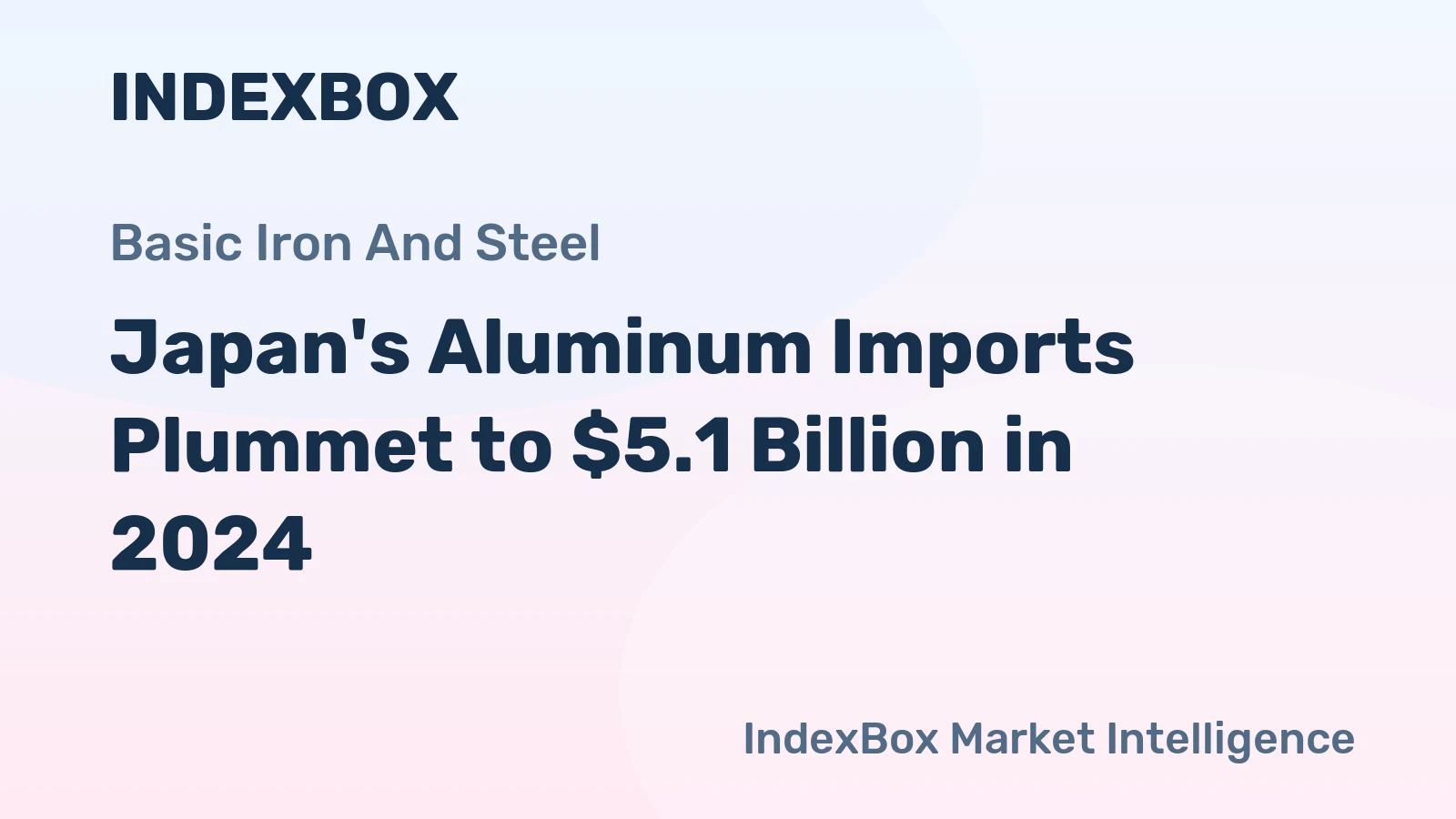 Japan's Aluminum Imports Plummet to $5.1 Billion in 2024