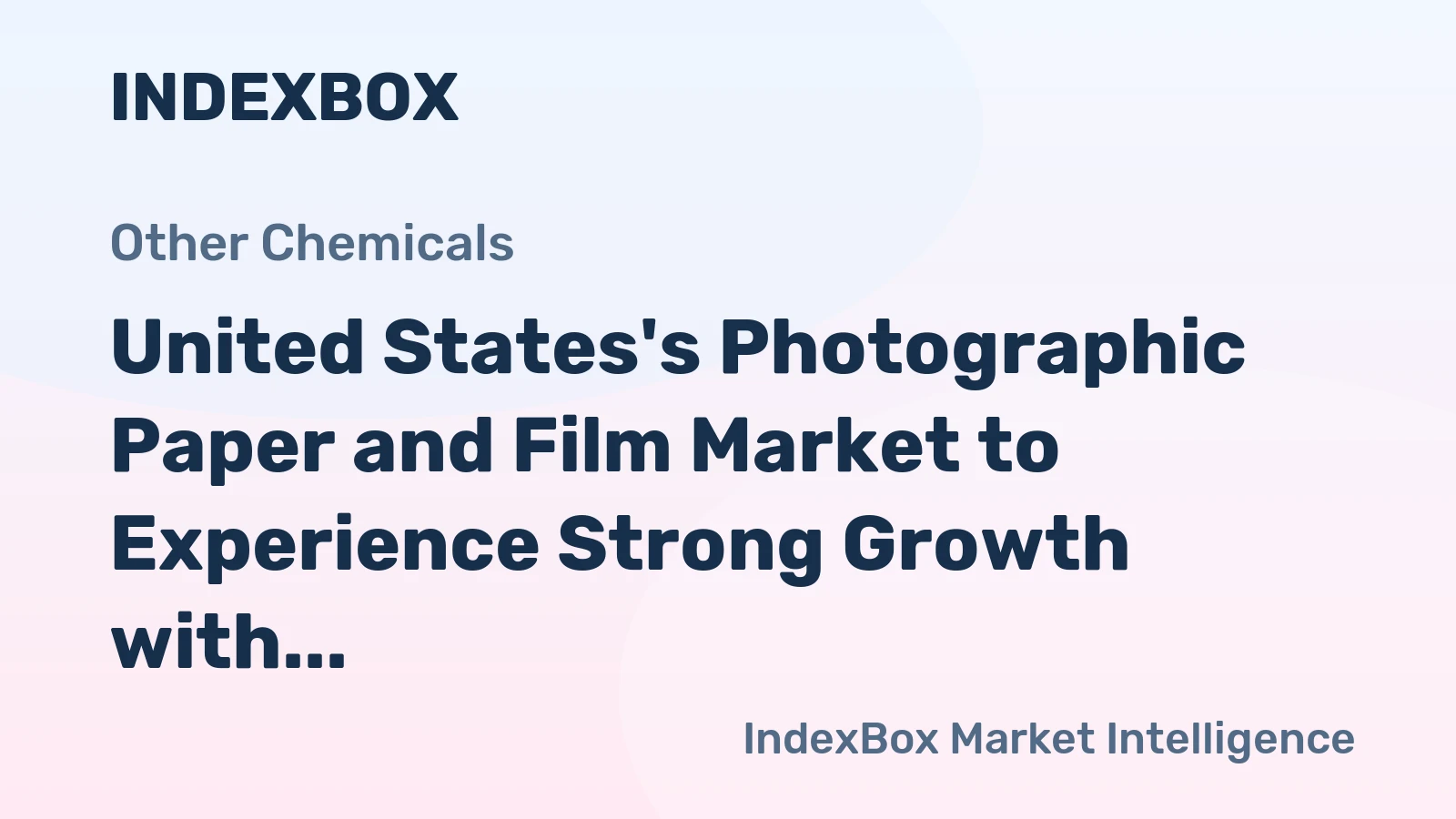 United States's Photographic Paper and Film Market to Experience Strong Growth with Anticipated CAGR of +7.4% by 2035