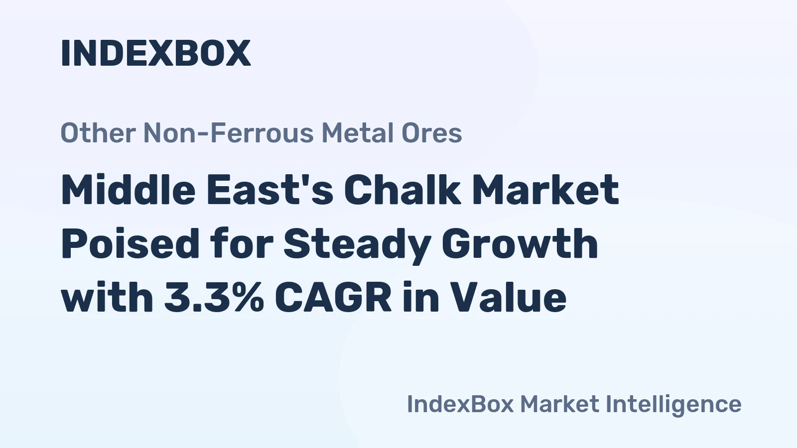 Middle East's Chalk Market Poised for Steady Growth with 3.3% CAGR in Value