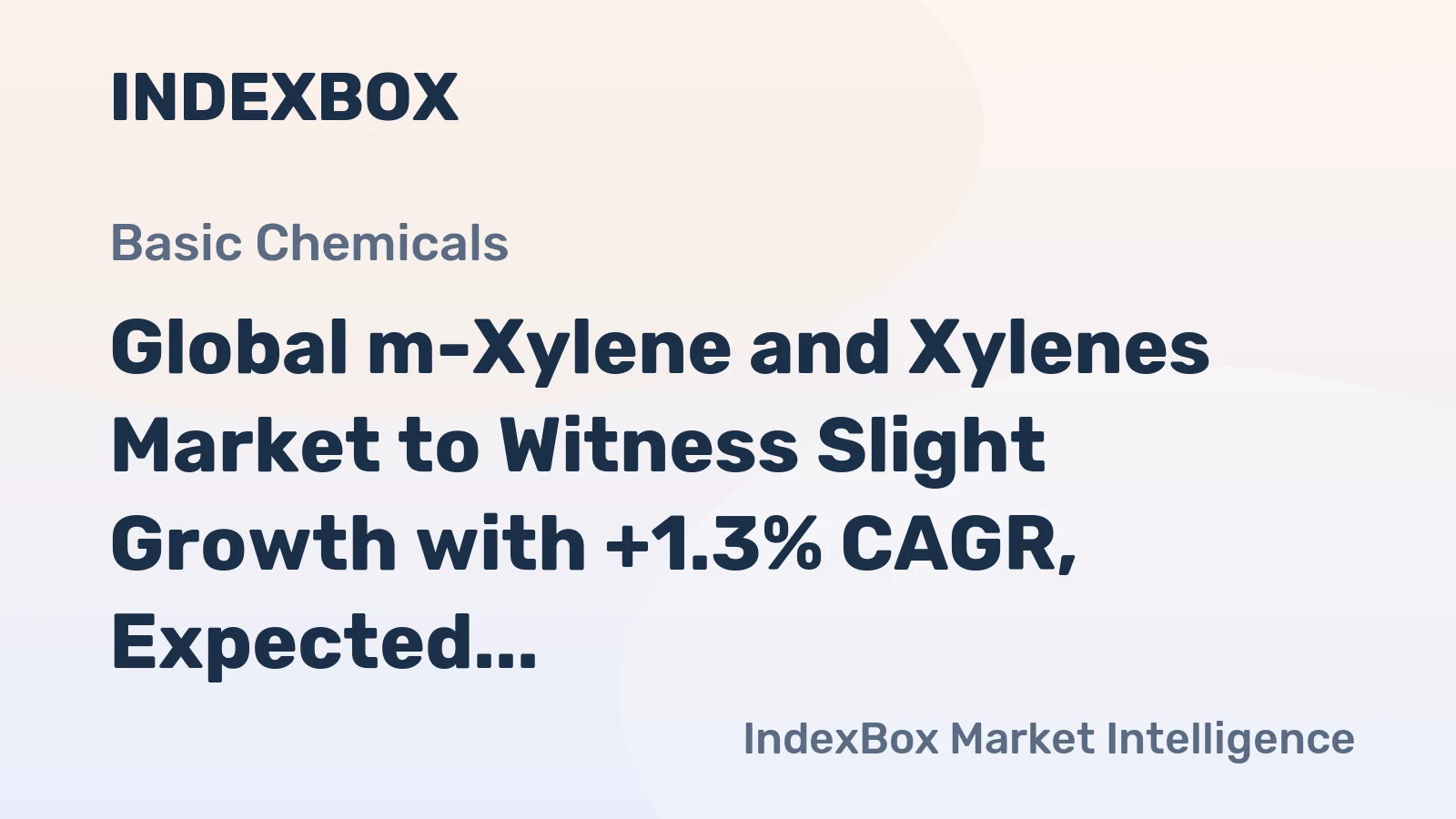 Global m-Xylene and Xylenes Market to Witness Slight Growth with +1.3% CAGR, Expected to Reach 3.2M Tons by 2035