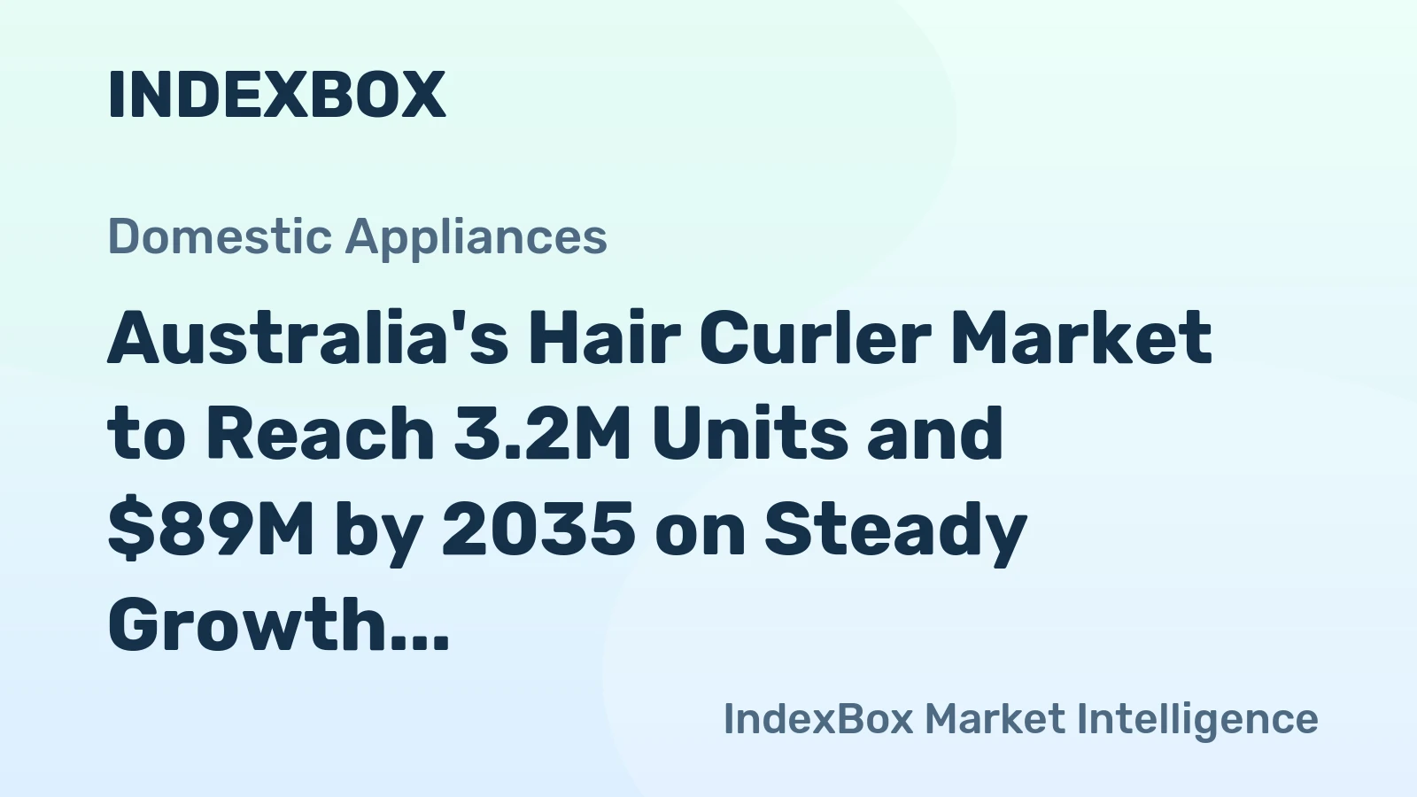 Australia's Hair Curler Market to Reach 3.2M Units and $89M by 2035 on Steady Growth Trajectory