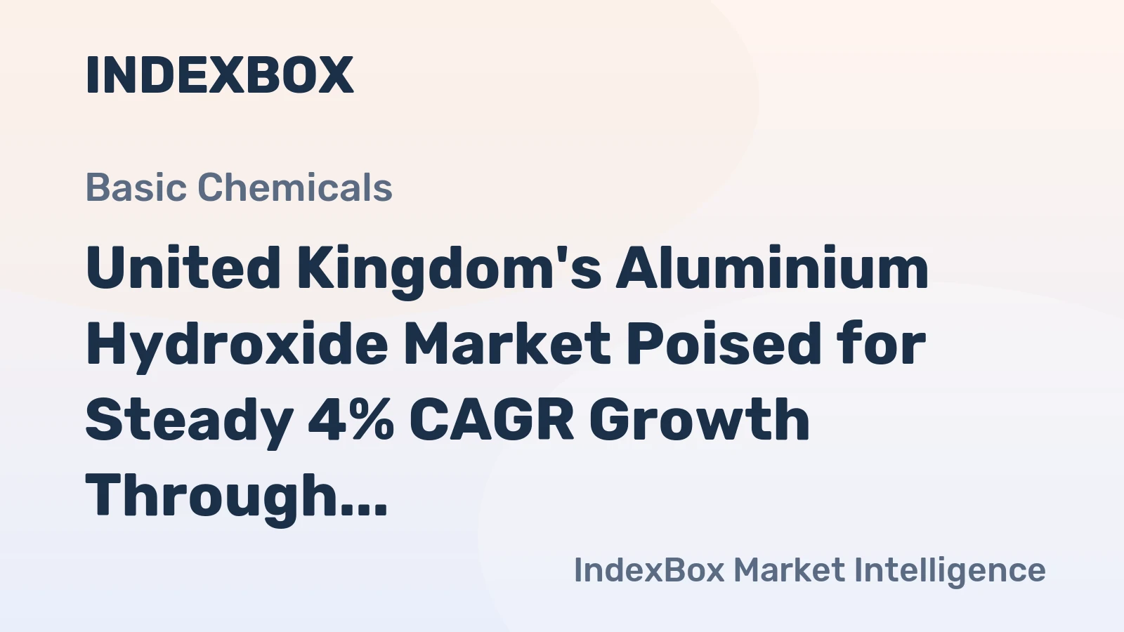 United Kingdom's Aluminium Hydroxide Market Poised for Steady 4% CAGR Growth Through 2035