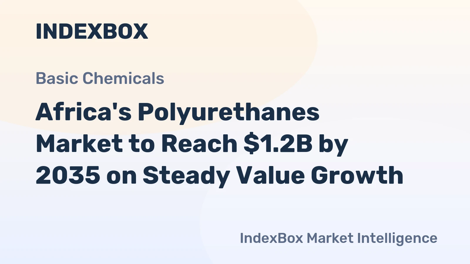 Africa's Polyurethanes Market to Reach $1.2B by 2035 on Steady Value Growth