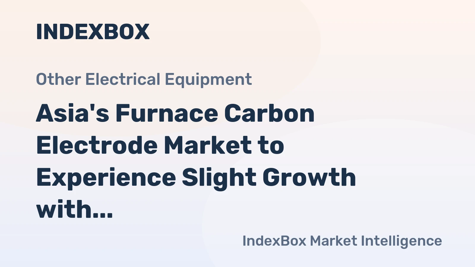 Asia's Furnace Carbon Electrode Market to Experience Slight Growth with +0.2% CAGR by 2035