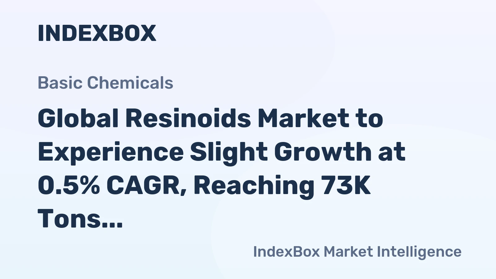 Global Resinoids Market to Experience Slight Growth at 0.5% CAGR, Reaching 73K Tons by 2035