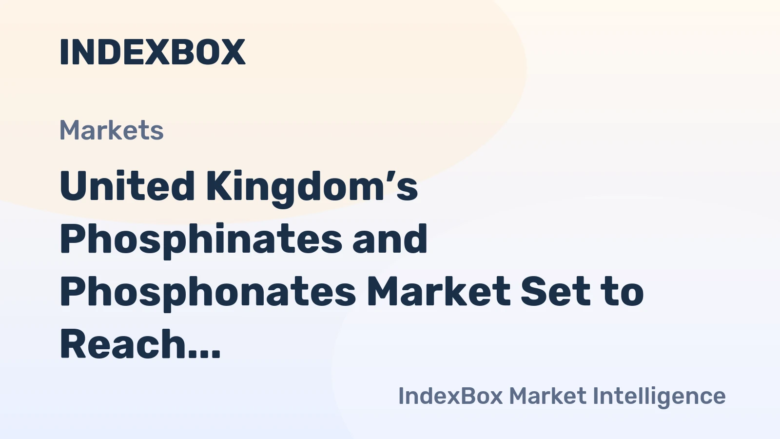 United Kingdom’s Phosphinates and Phosphonates Market Set to Reach 5.1K Tons and $16M by 2035