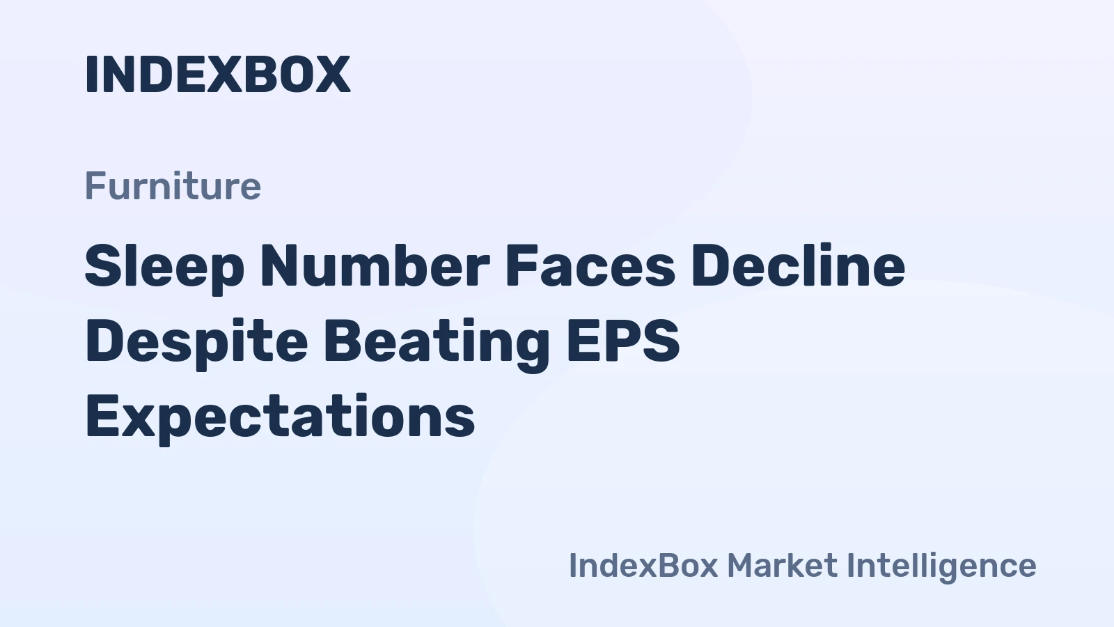 Sleep Number Faces Decline Despite Beating EPS Expectations