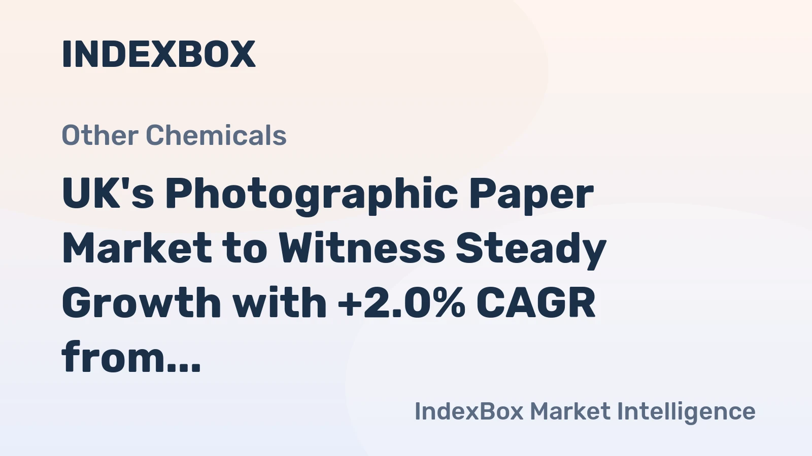 UK's Photographic Paper Market to Witness Steady Growth with +2.0% CAGR from 2024-2035