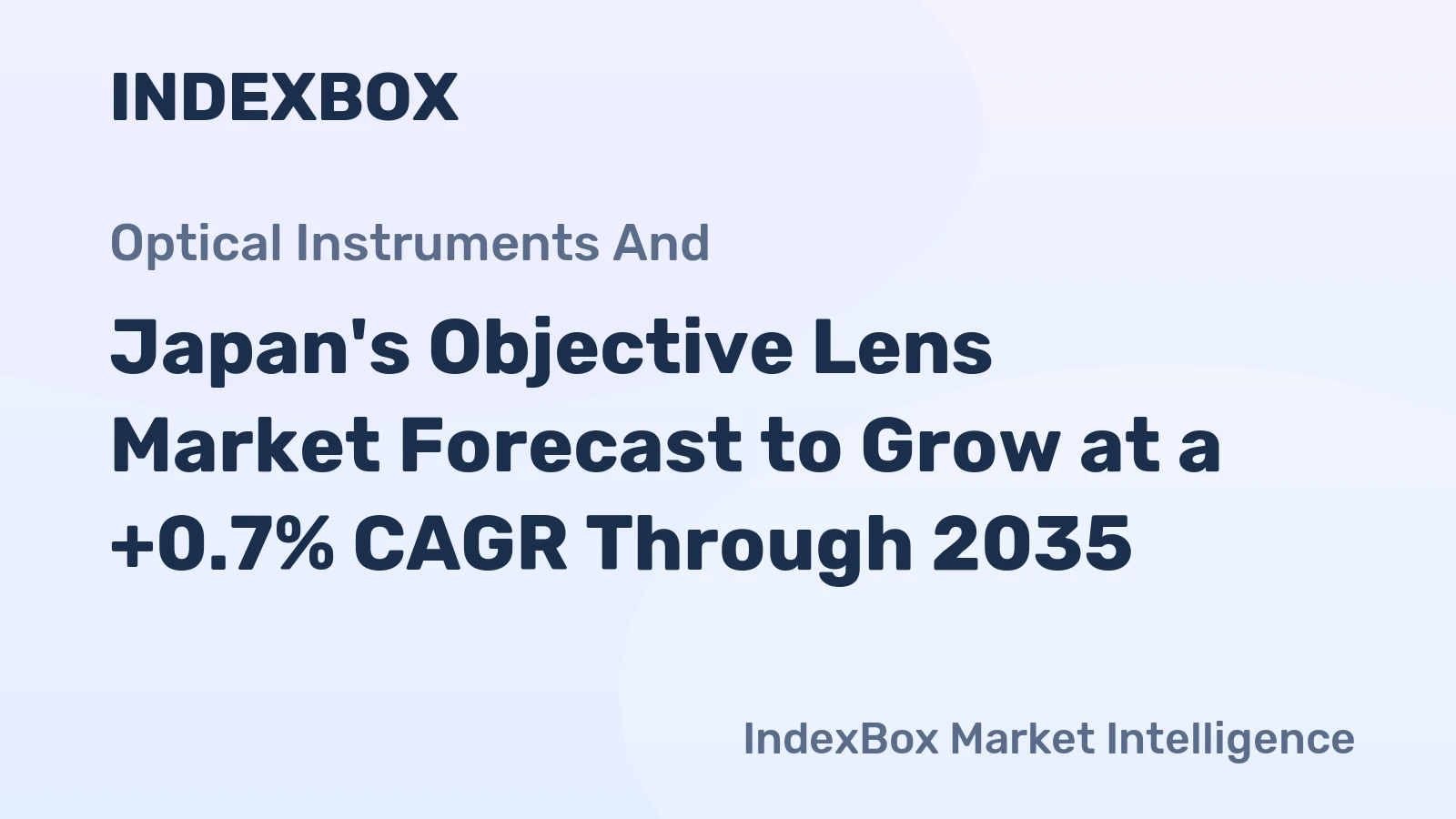 Japan's Objective Lens Market Forecast to Grow at a +0.7% CAGR Through 2035