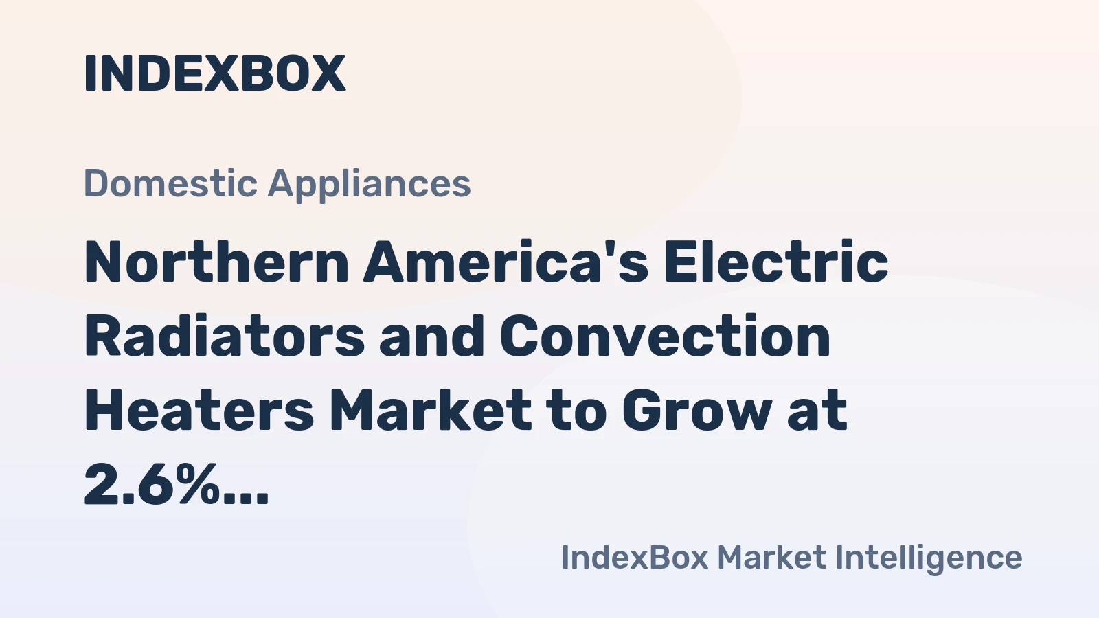 Northern America's Electric Radiators and Convection Heaters Market to Grow at 2.6% CAGR from 2024 to 2035
